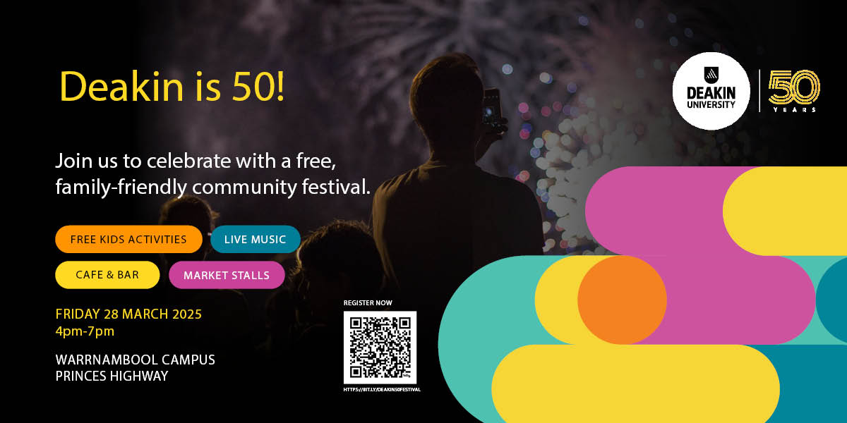 Deakin 50 Community Festival | What's On Warrnambool